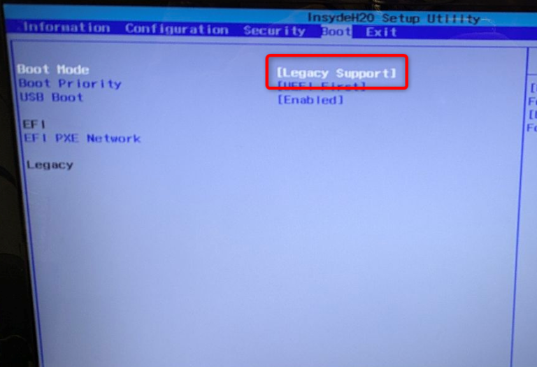 LenovoのPCで、EFI Network 0 for IPv4 boot failed と表示されてしまった場合の対処方法 - テクこや